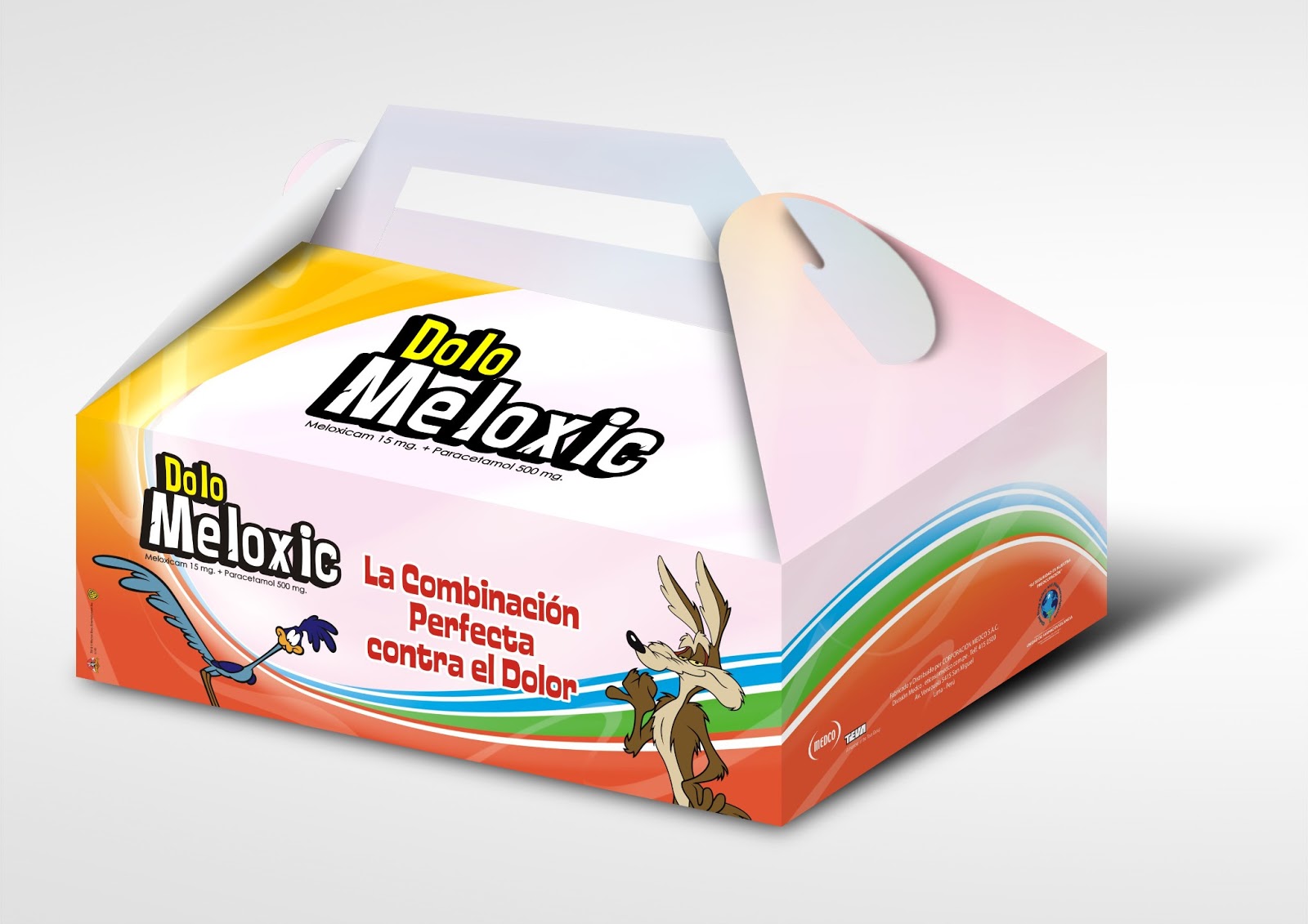 Publiart A1 Dolo Meloxic Línea Gráfica Medco Teva Perú