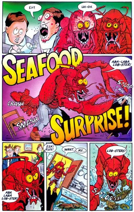 Lobster Man Comic