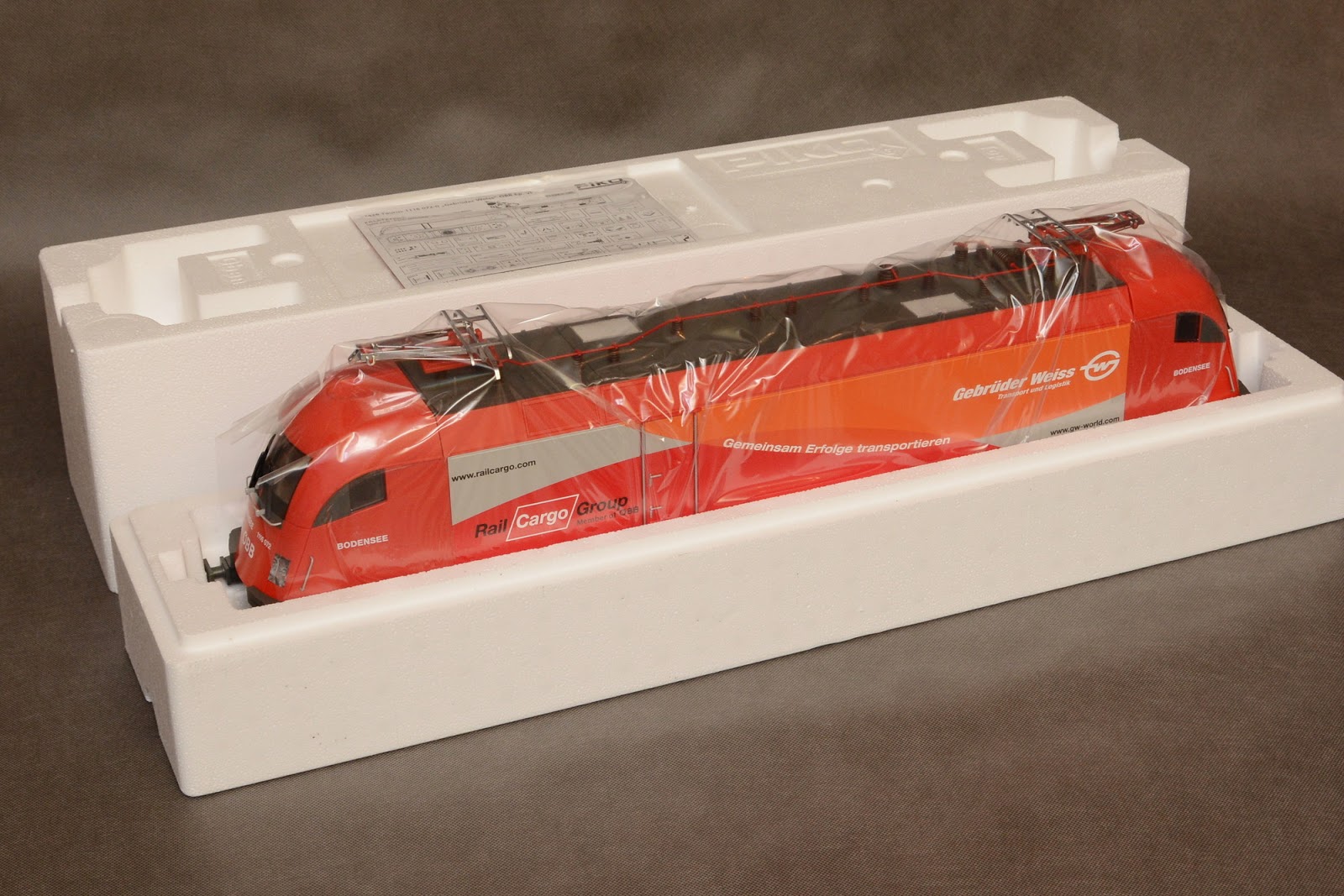 My Miniature Worlds: Piko 37428, G-scale Class 1116 "Taurus" electric ...