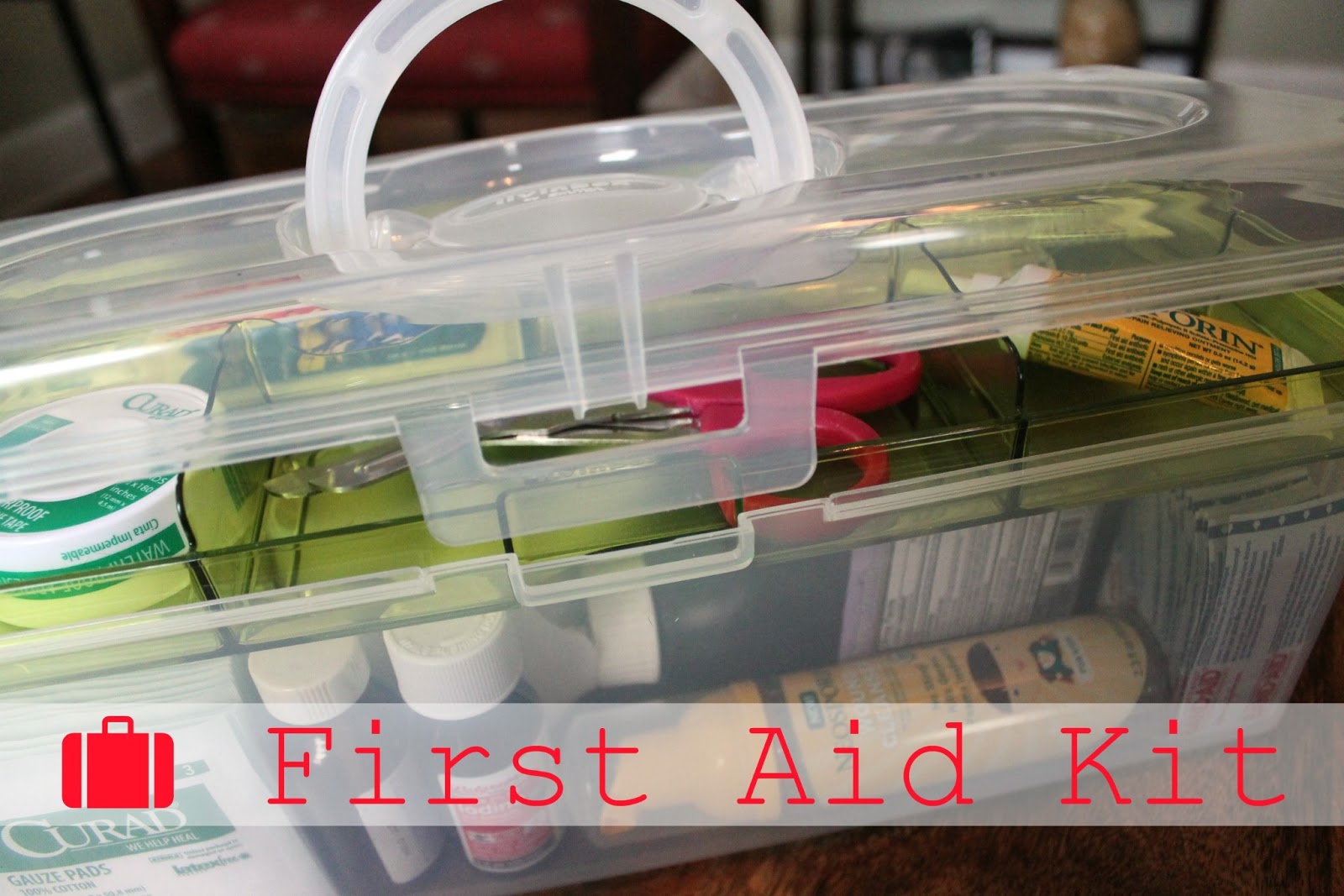 Be Prepared: First Aid Kit | ChippaSunshine