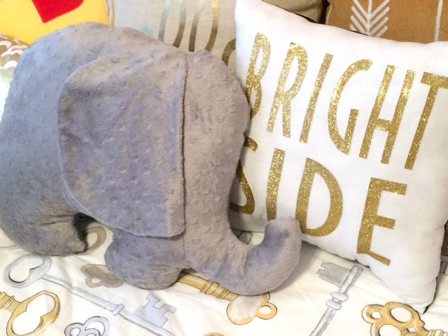 All Paths Lead to Wonderland: DIY Bright Side/Monday Side Pillow