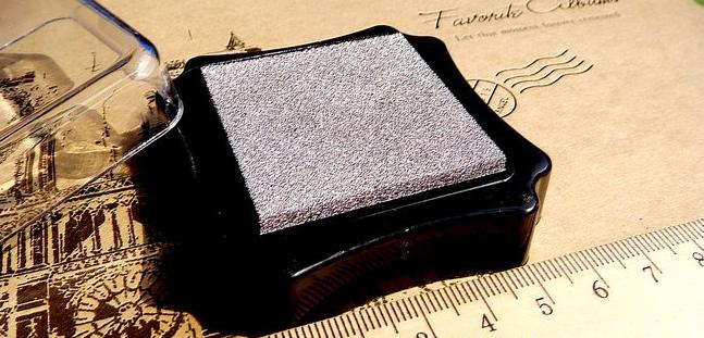 7 Polka Dots: Golden and Silver Stamp Pad/Ink