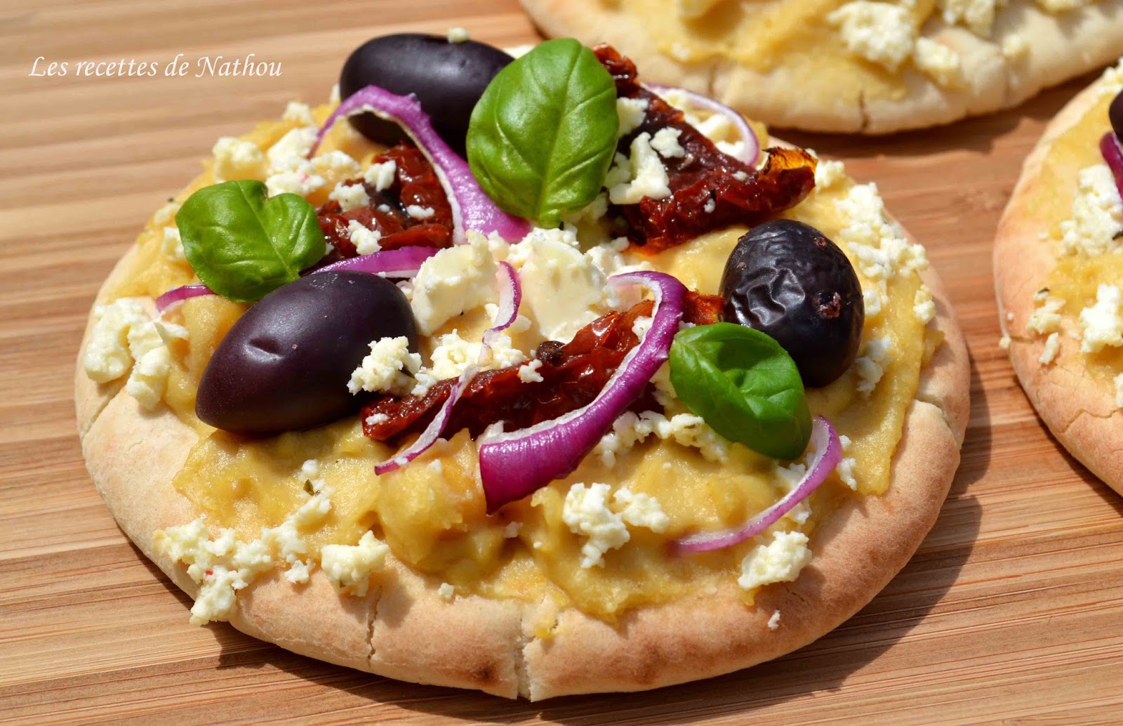 Ma cuisine au fil de mes idées...: Pains pita à la grecque comme une ...