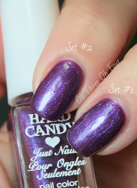 Oh Three Oh Four: Hard Candy 5 Piece Just Nails Set Holiday 2012 #2