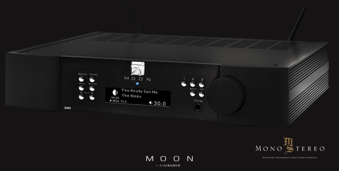 NEW MOON 390 NETWORK PLAYER/PREAMPLIFIER – Ultimate High-Fidelity