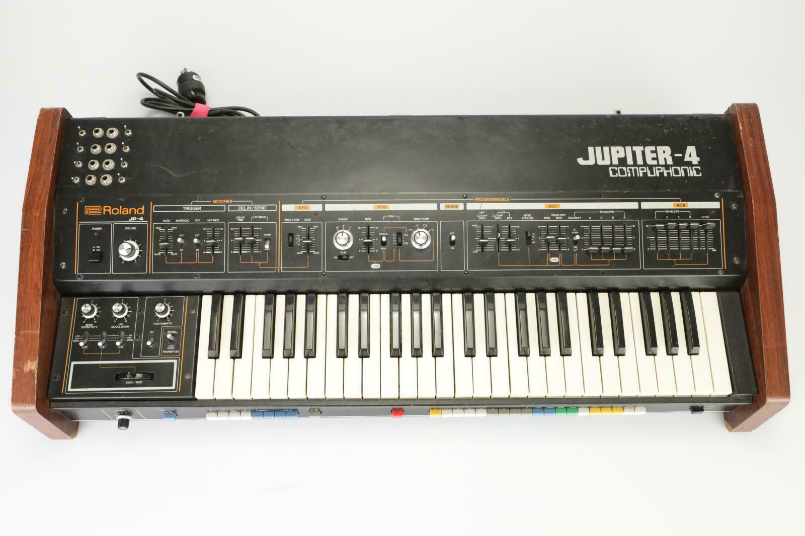 MATRIXSYNTH: Roland Jupiter-4 JP-4 Compuphonic Analog Synthesizer w ...