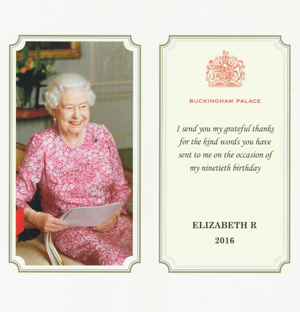 Royal Letters: HM Queen Elizabeth II 90th Birthday 2016