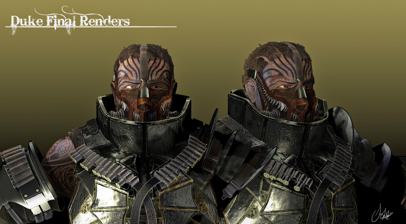 Jamie Stubbs CG Artist: Duke Final Renders Zbrush