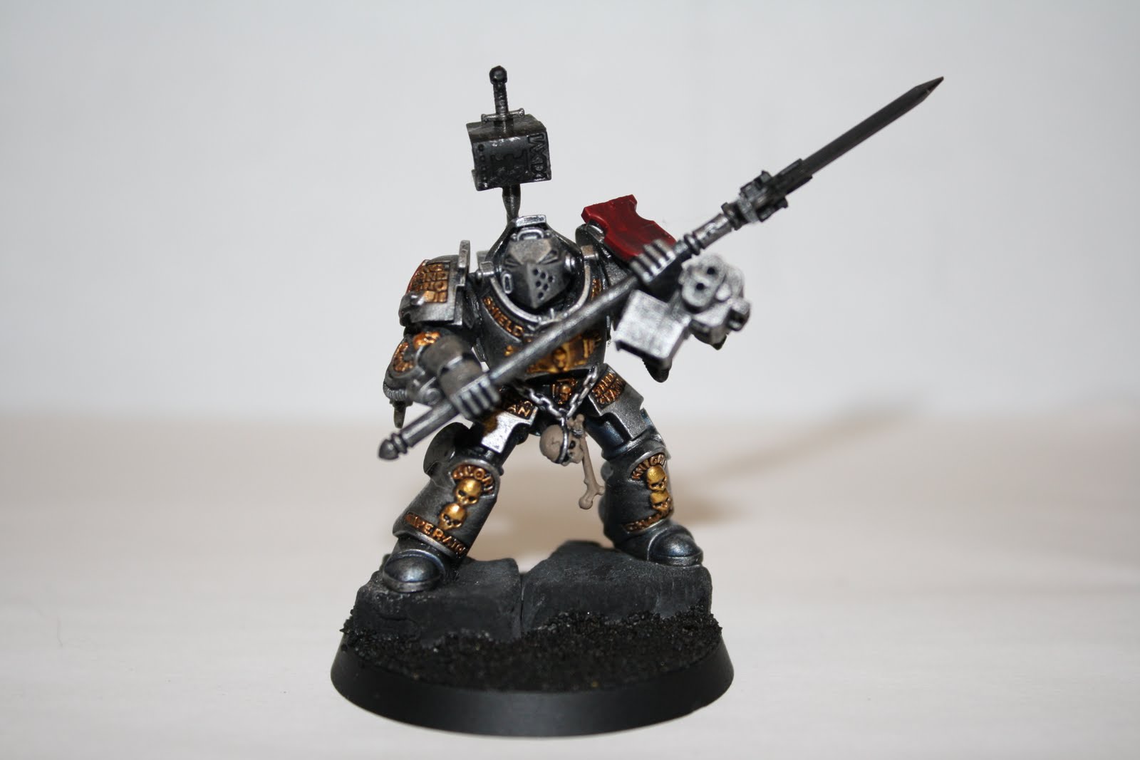 Painting Miniatures With J: Grey Knight Paladins (Work in Progress)