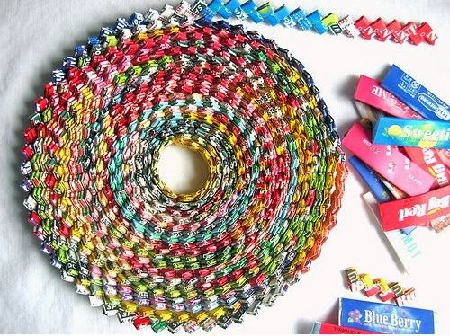 The Trend Spot: DIY Candy Wrapper Crafts