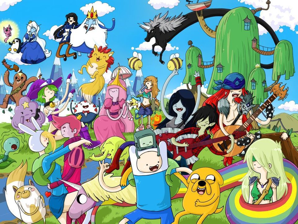 Adventure time fan page! :3: ADVENTURE TIME!!!