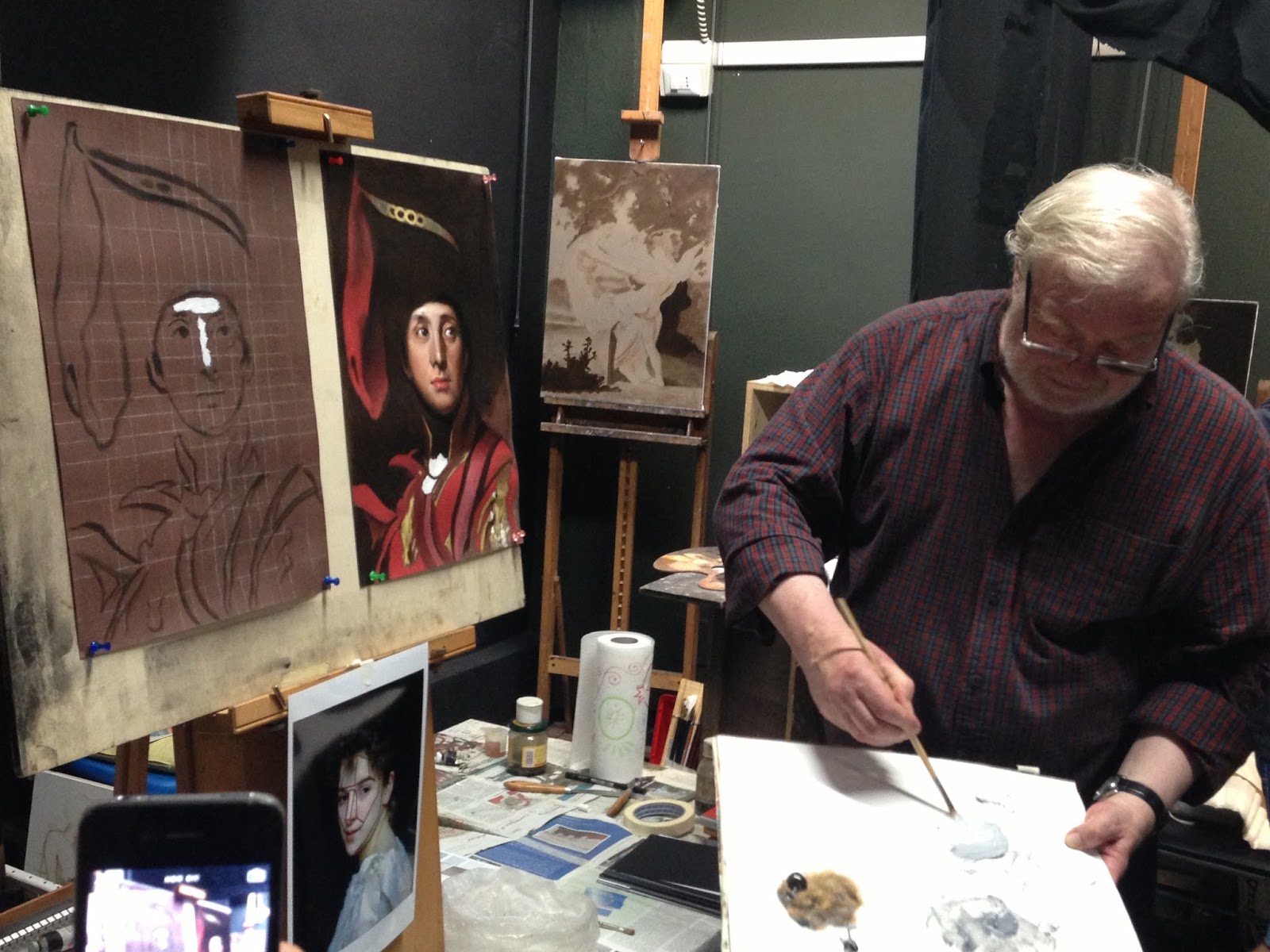 Julie Douglas, Notes from The Atelier: Earning my wings at The Angel ...