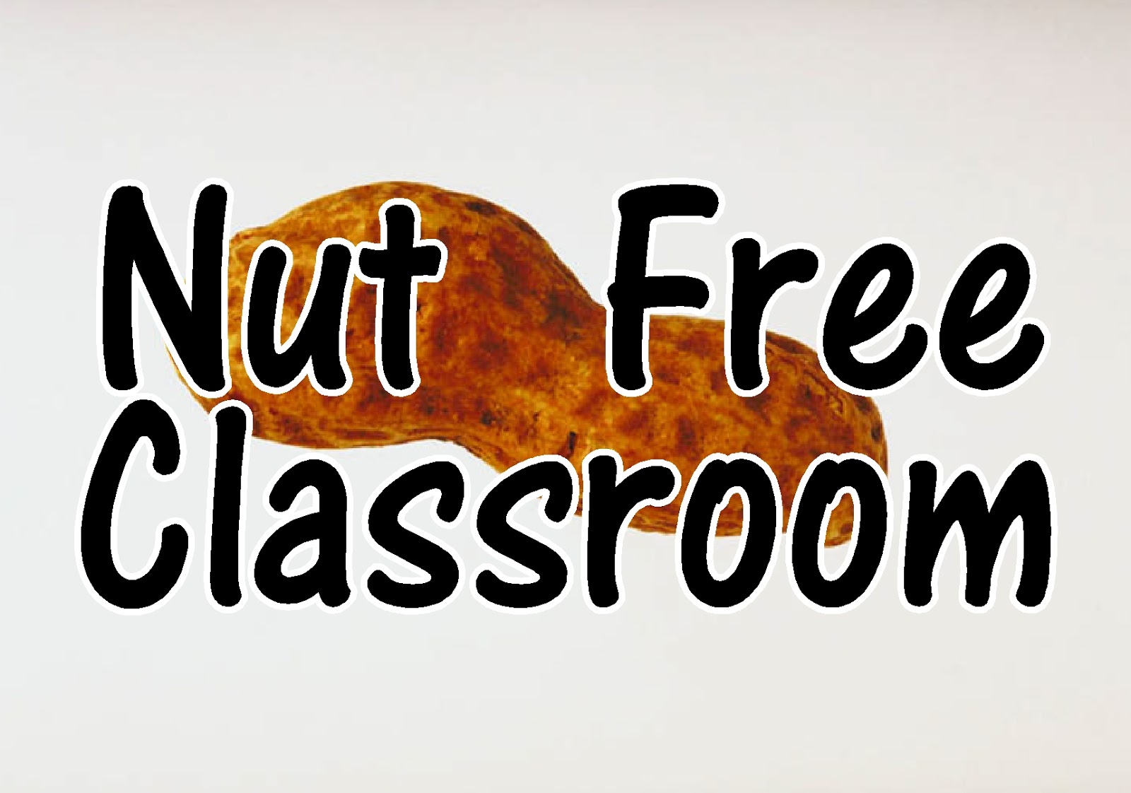 Free Posters and Signs: Nut Free Classroom