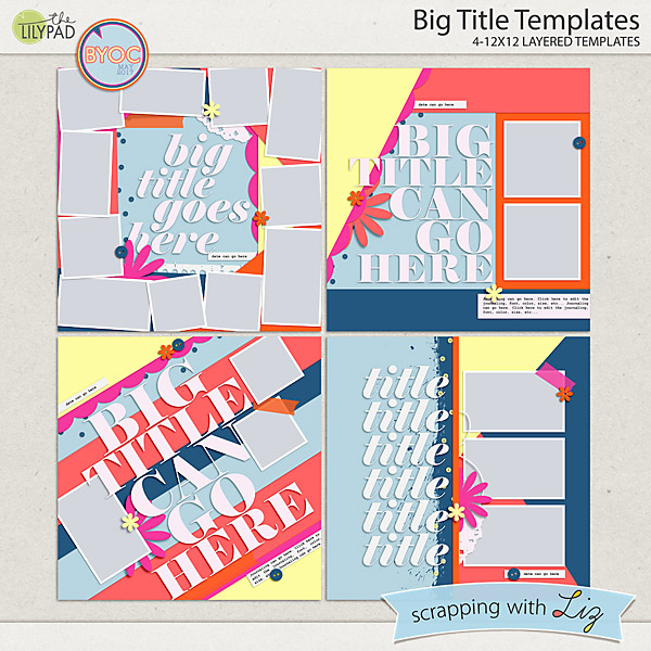 50% OFF: Totally Awesome Cut Outs, Big Title Templates and Fill Up the ...