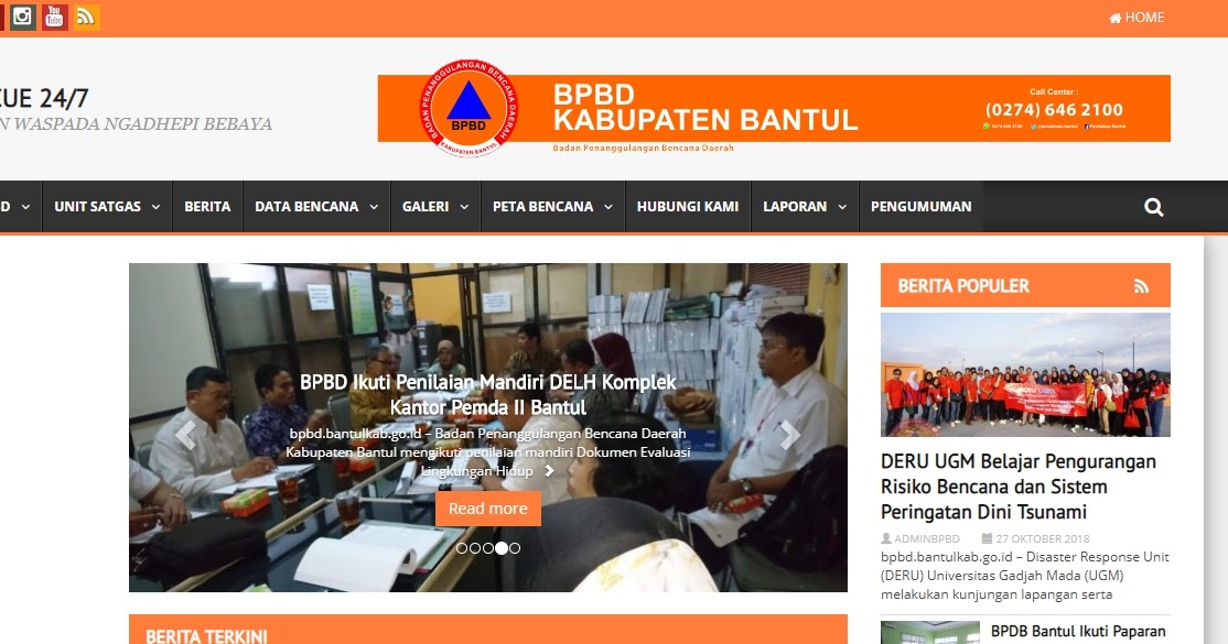 162.550 Mhz - BPBD (Pusdalop) Bantul ~ Daftar (Arsip) Frekuensi Radio dan Informasi