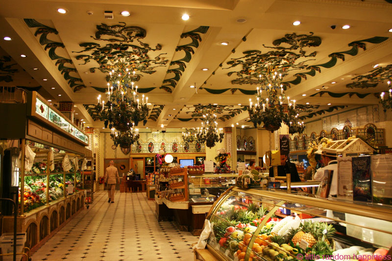 little random happiness: Fancy food shopping