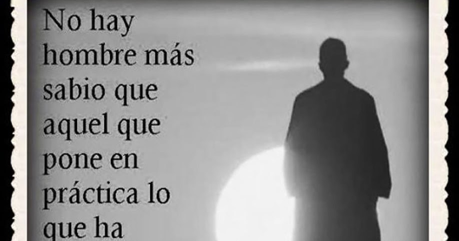 SOY LUZ EN EL CAMINO: EL HOMBRE SABIO