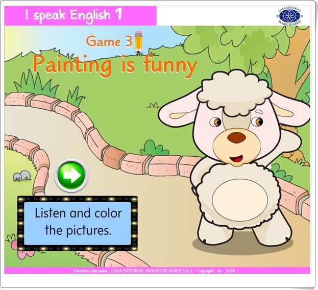 Recursos Educativos de Educación Infantil: "I speak English 1 ...