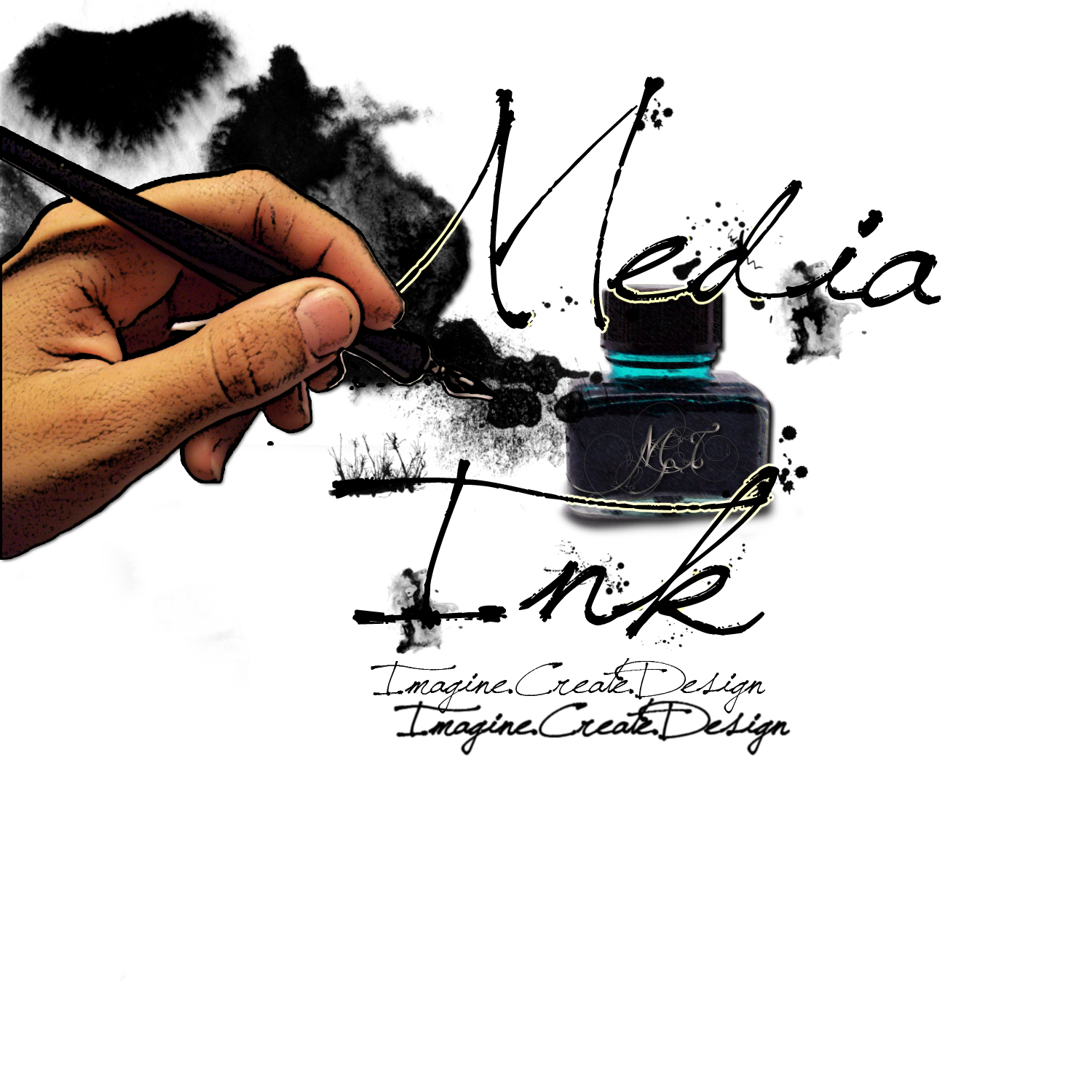 DMT Team 2013: Media Ink Logo Designs