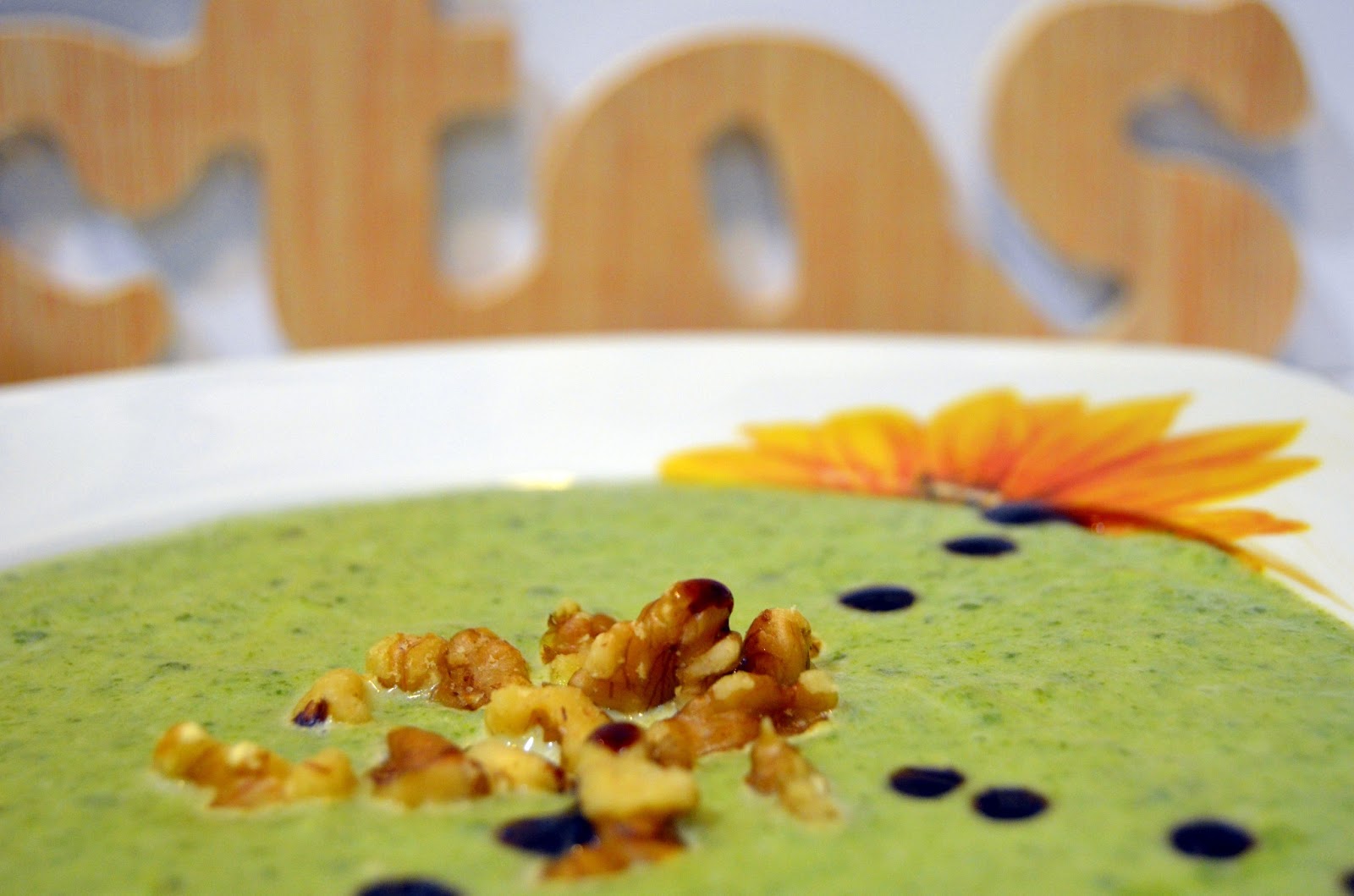 CREMA DE GRELOS CON NUECES - Mil ideas, mil proyectos