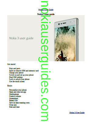Nokia 3 Manual PDF