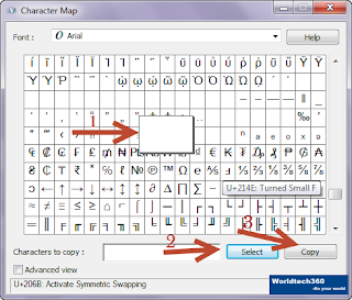 How to Make Invincible folders using Charmap.