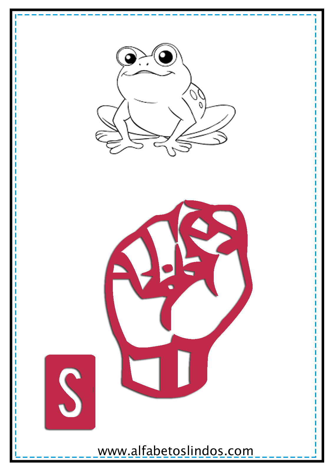 ALFABETO EM LIBRAS PARA IMPRIMIR COLORIDO CARTAZES DE PAREDE ...