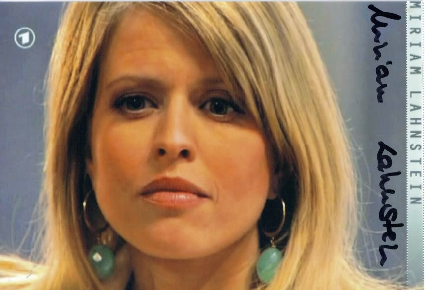 Contra O'Reilly: On German Soap Opera Actress, Miriam Lahnstein