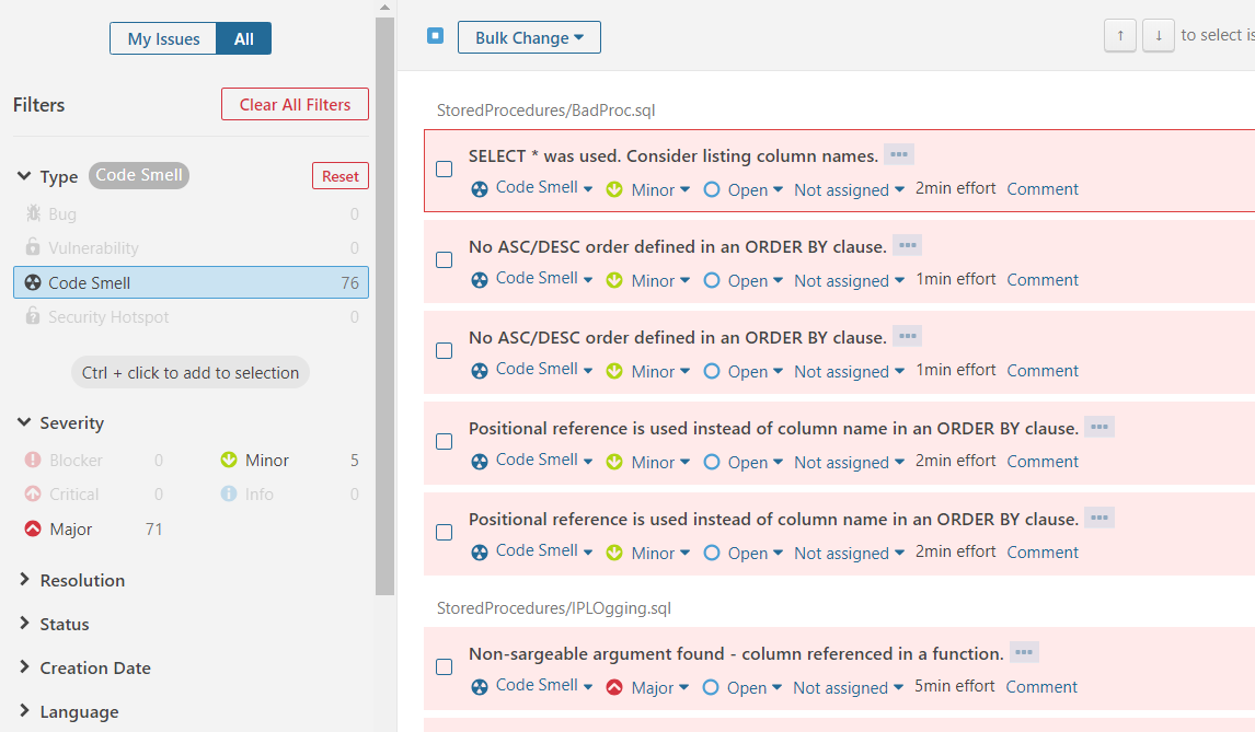 SQL Server Code,Tips and Tricks, Performance Tuning: Using SonarQube, SonarQube Scanner and the ...