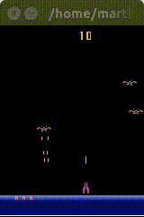 Software Playgrounds: Reinforcement learning: Demon Attack