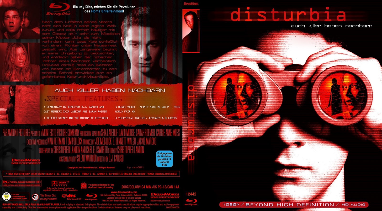 OneLife Movie Posters: Disturbia