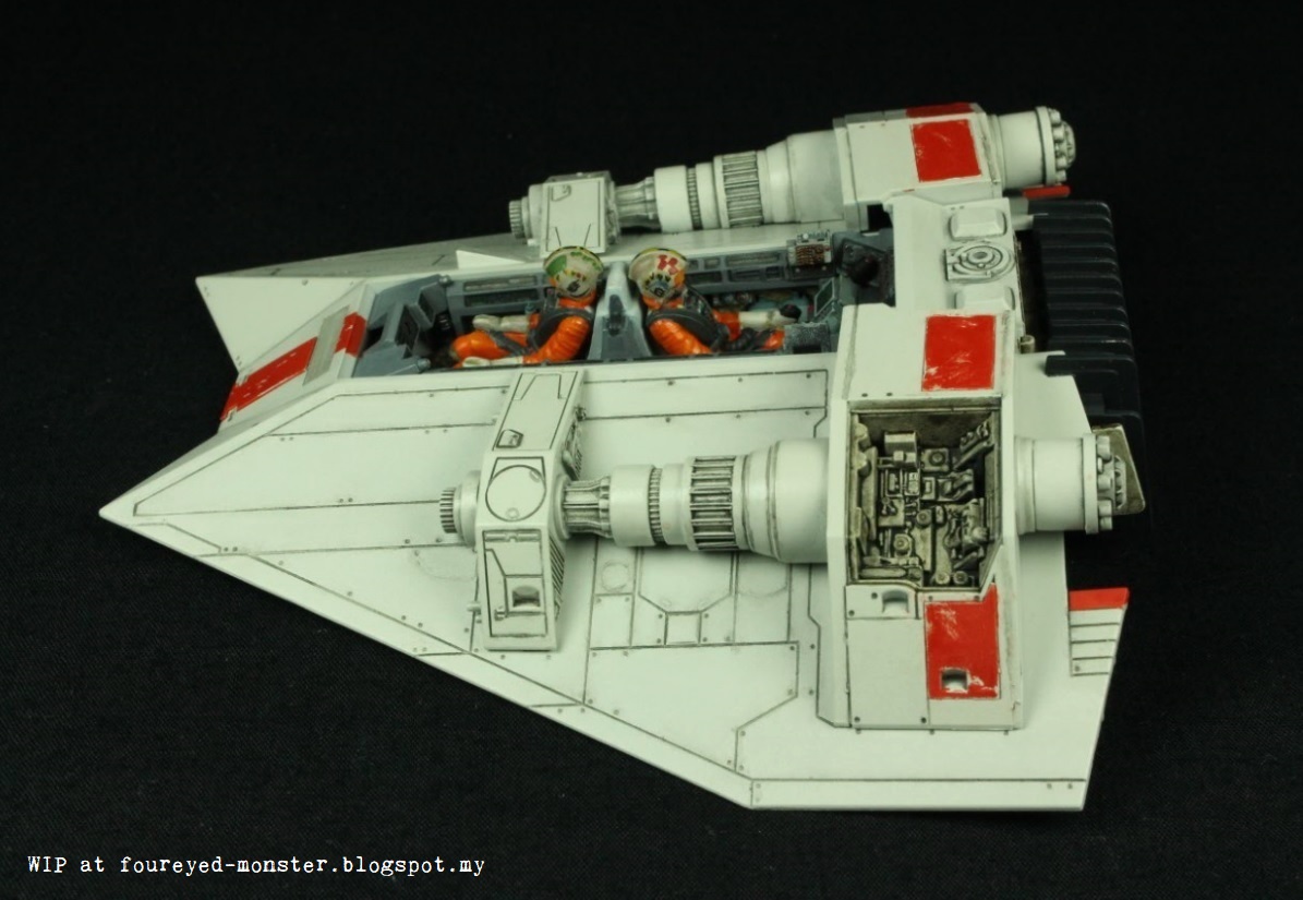 Art and Musings of a Miniature Hobbyist: Star Wars Snowspeeder [WIP ...