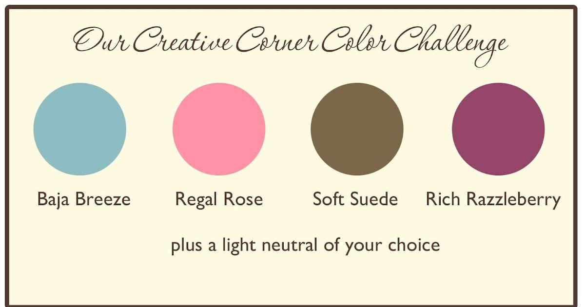 Designs by Sharon: a punchy color challenge, with a twist