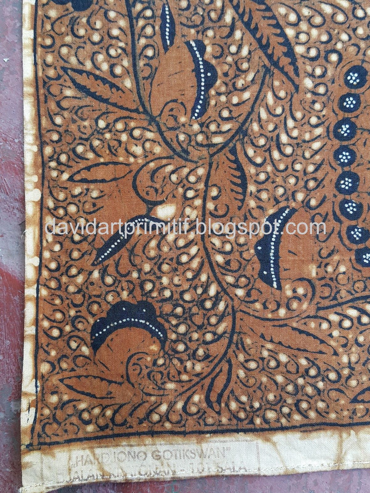 Art & Primitif: Batik Tulis HARDJONO GOTIKSWAN Motif Cohong