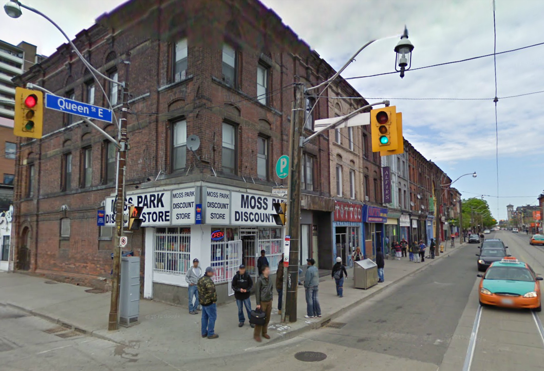 lost toronto: Queen and Sherbourne/Then and Now