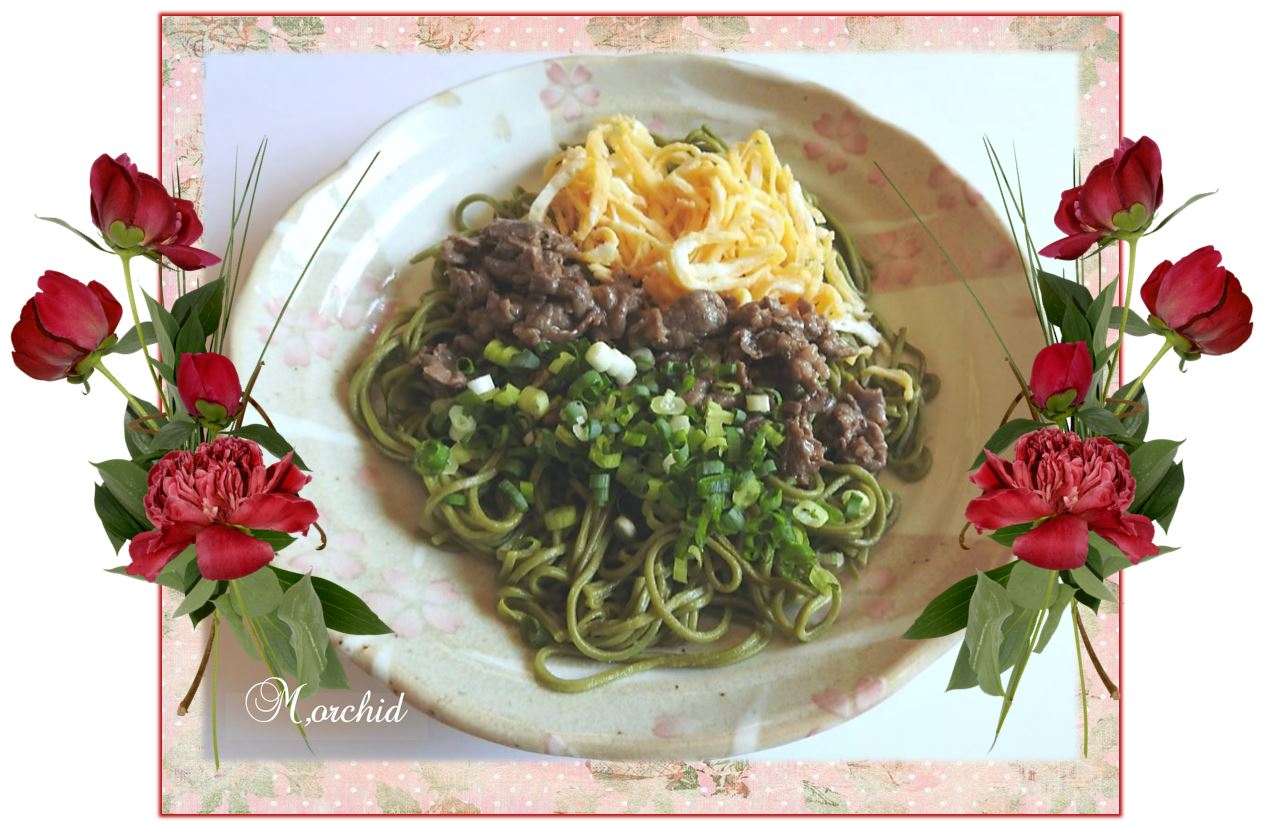 Orchid's Daily Voice (Home Page): "瓦そば”（Kawara-soba; tea buckwheat ...