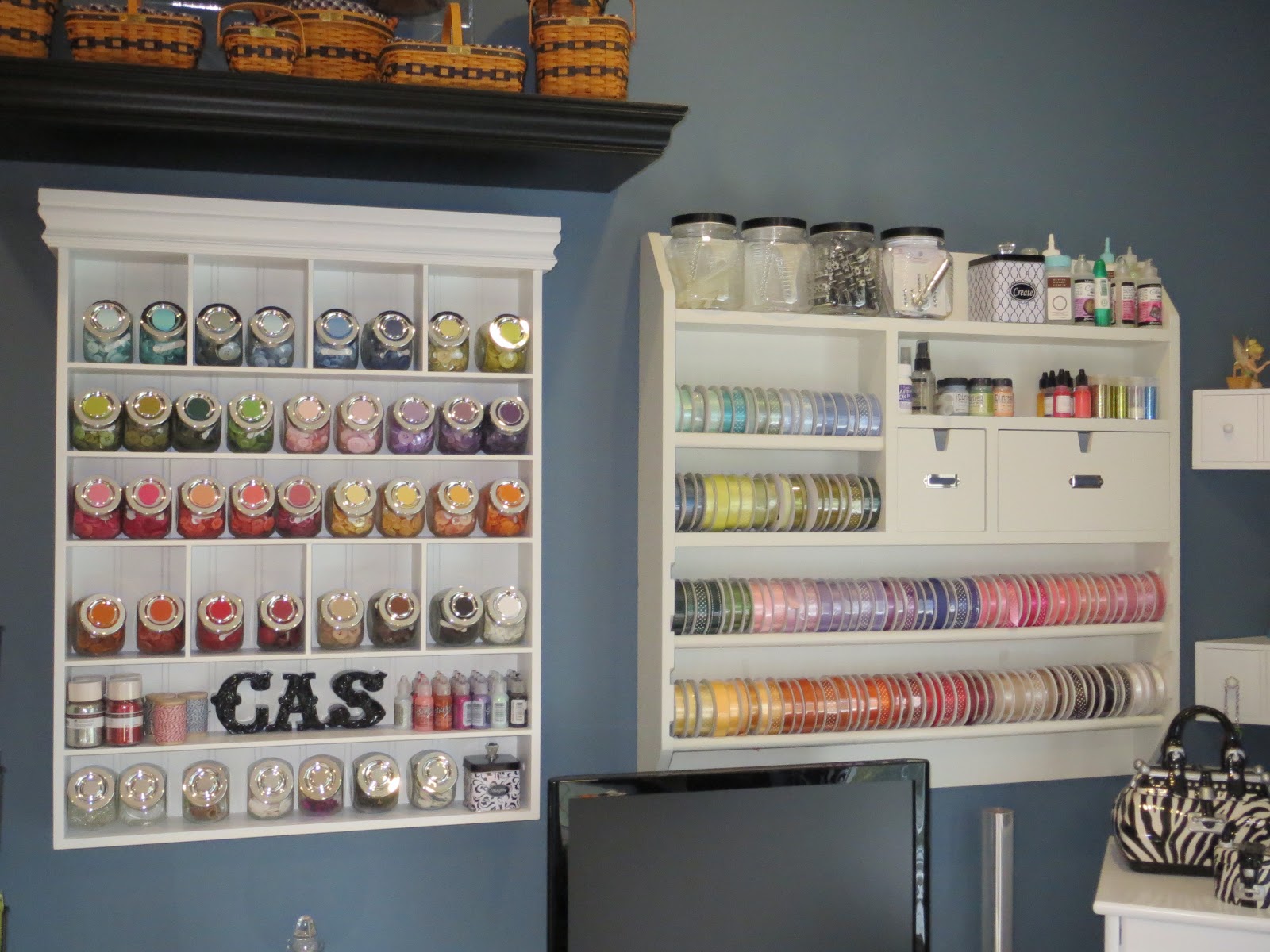 Crafts by CAS: Organization - Button Storage