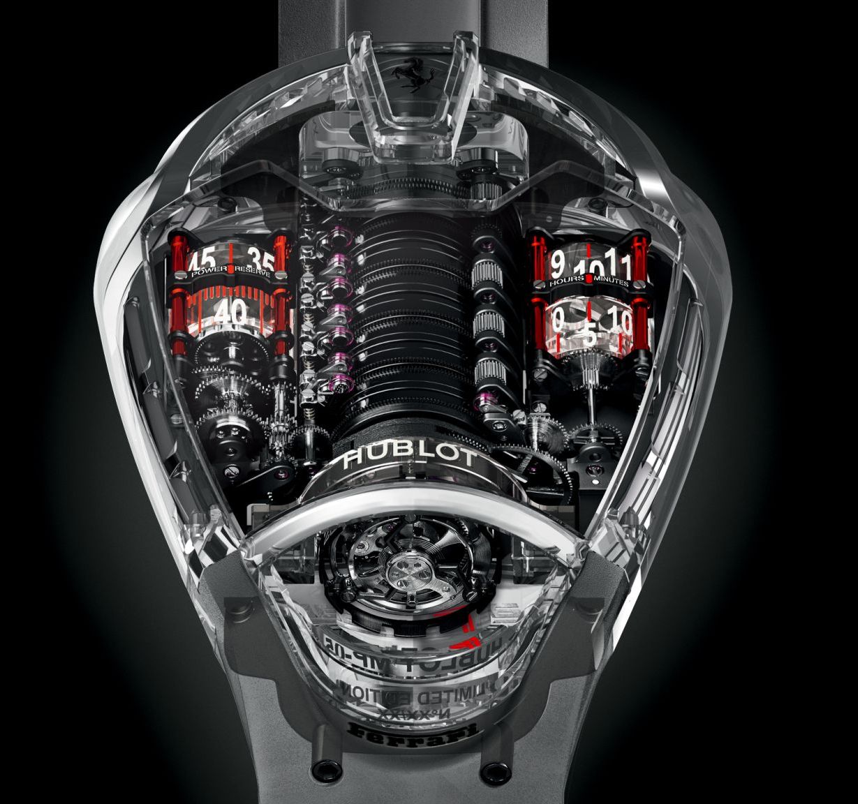 Hublot MP-05 "LaFerrari" Sapphire Limited Edition - Švajčiarske hodinky ...