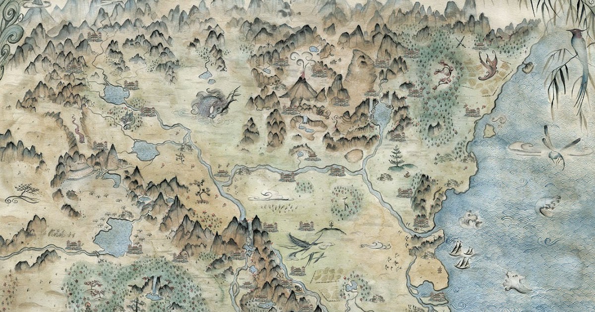 Runequest Redux. Gatadas roleras.: Llévate a casa un mapa de Rokugan