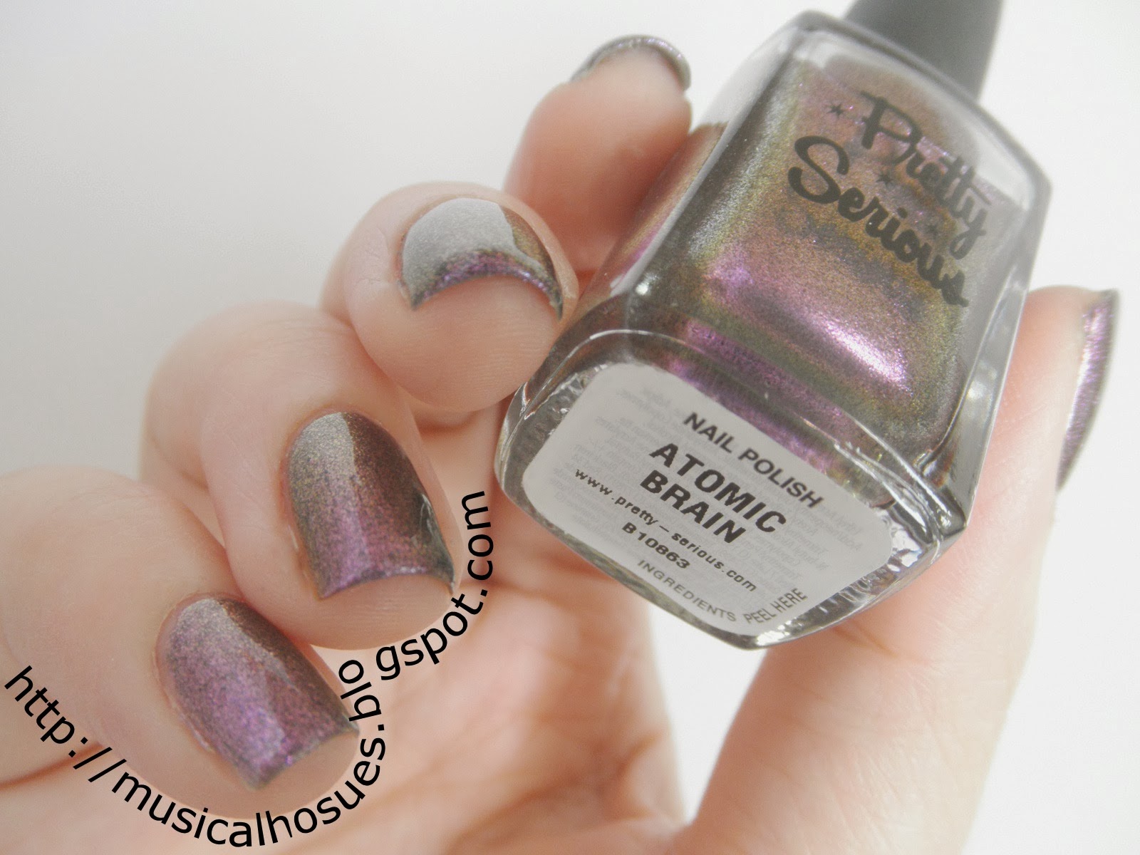 Pretty Serious Cosmetics Atomic Brain: Pantone Radiant Orchid with ...