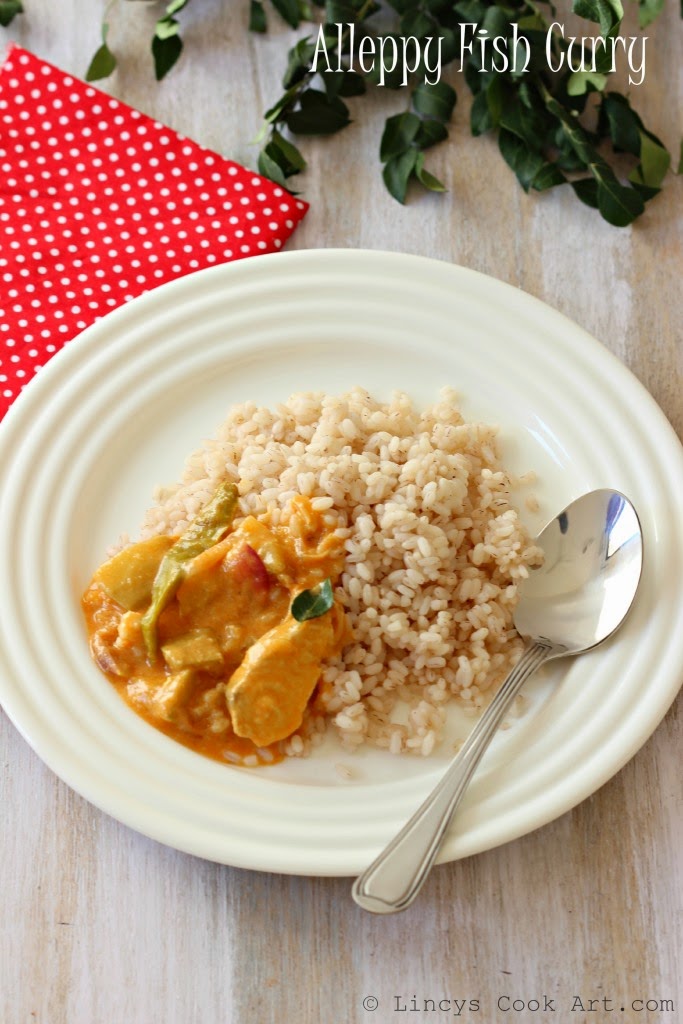 Alleppey Fish Curry ~ Lincy's Cook Art