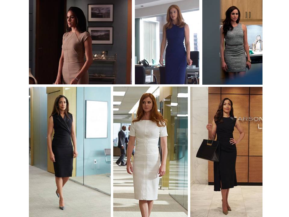 The power dressers- Women's wear inspired by 'Suits'.