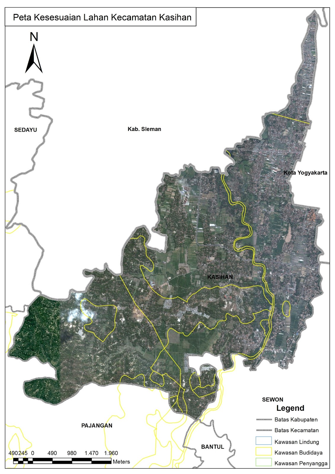 Bantul Magnificent: Kumpulan Peta Kabupaten Bantul