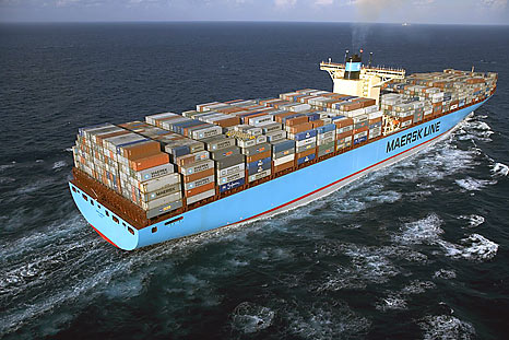 Emma Maersk World's Largest Container Ship ~ World Information