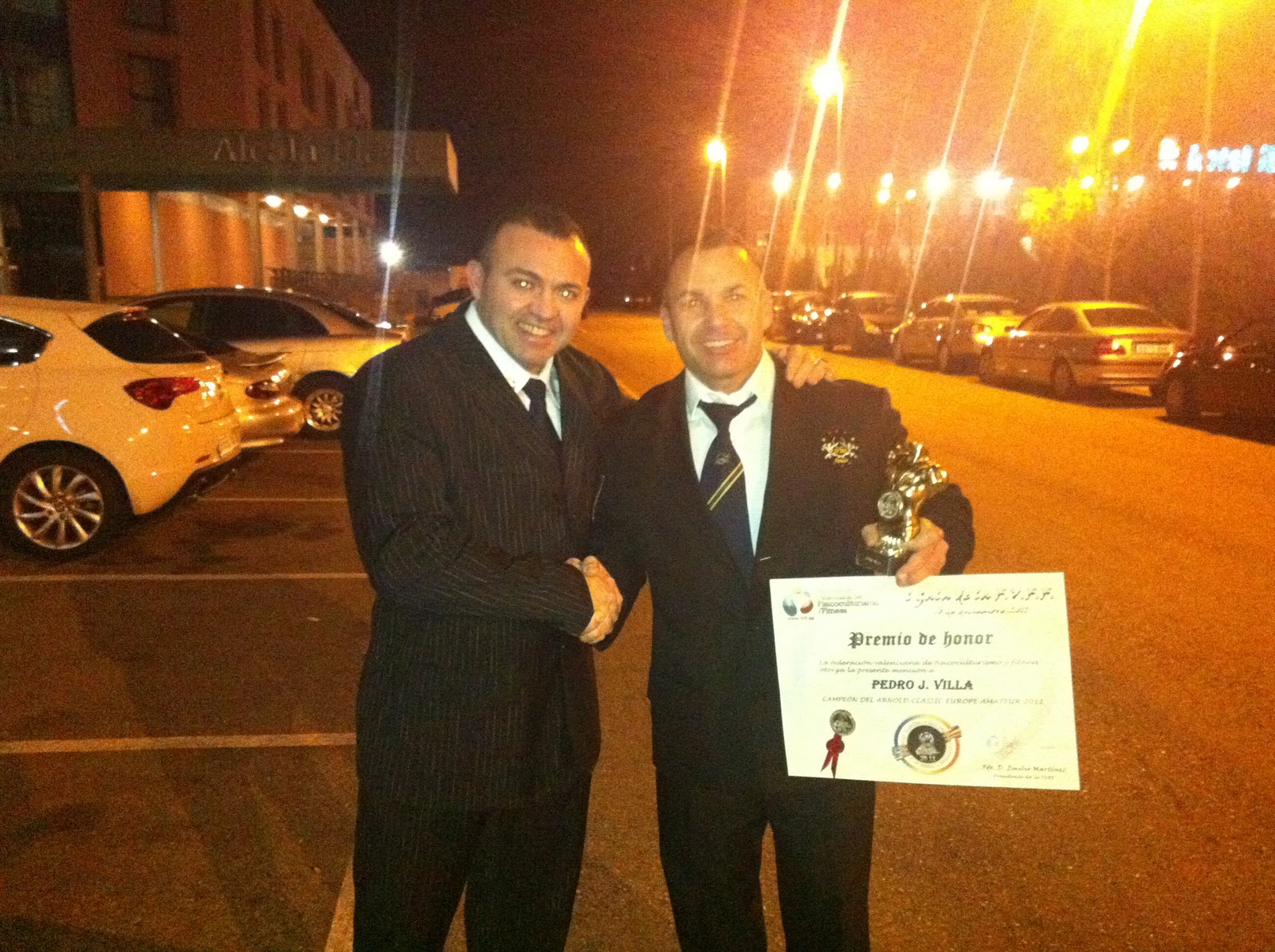 EMILIO MARTINEZ ROMERO: PEDRO J. VILLA, RECIBE EL GALARDON DE LA FVFF ...