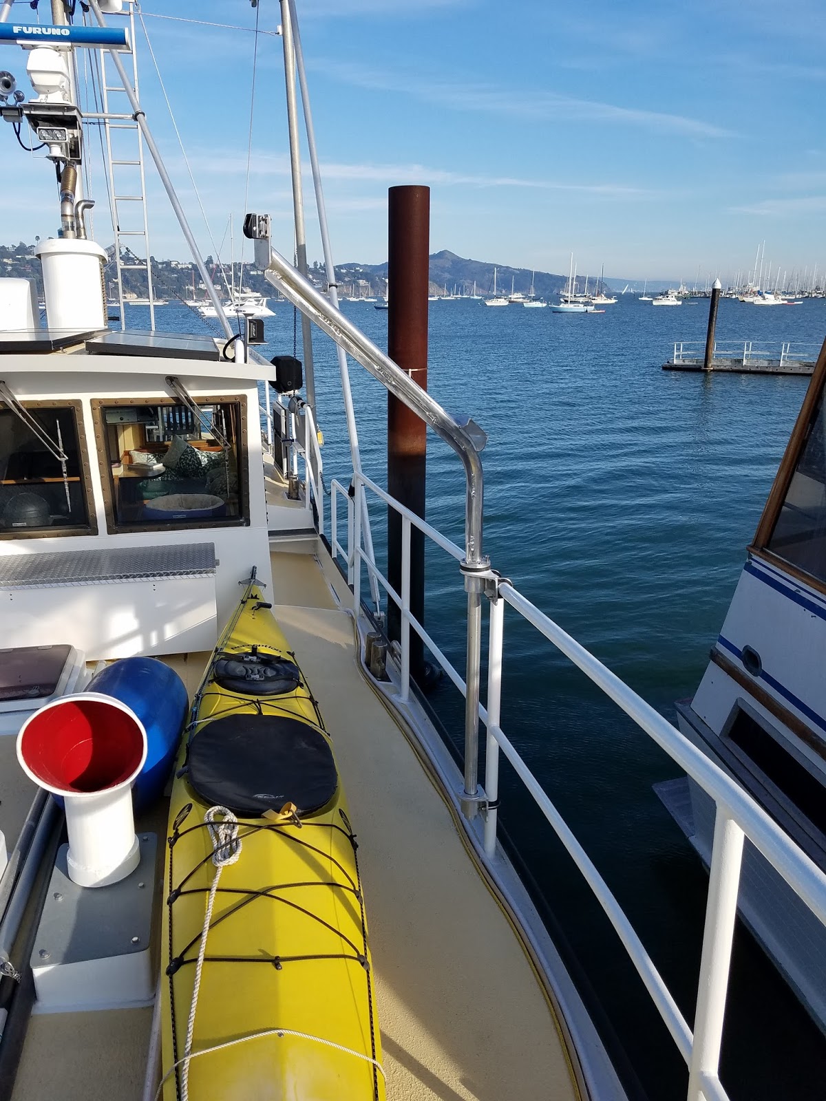 Building Koloa (Kama Hele): New davit for the bow