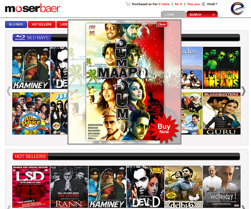 Happy Sampling..! :): Free Movie DVD From MoserBaer..!