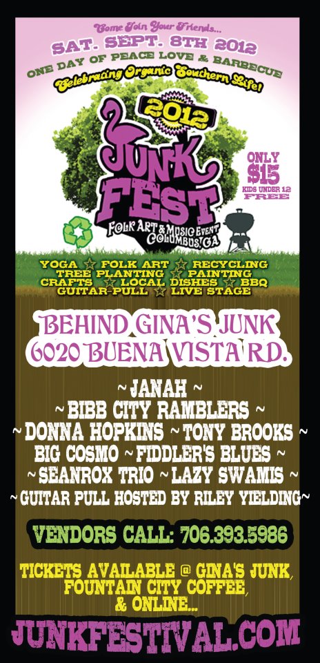 Gina's Junk Blog in Columbus, Georgia: July 2012