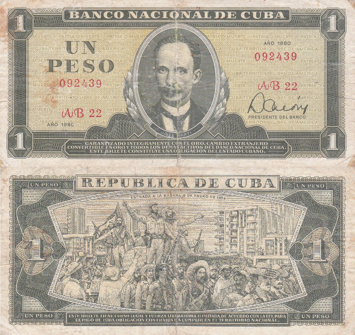 MI COLECCIÓN DE MONEDAS Y BILLETES: CUBA