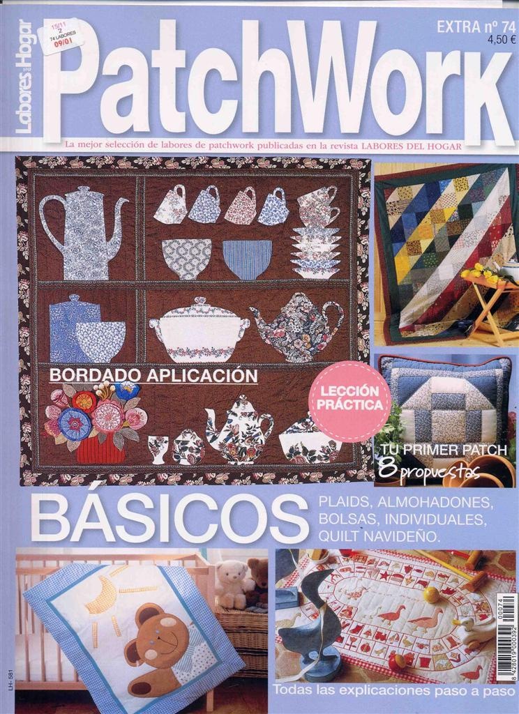 PATCHWORK= SOLO PATRONES = TODO GRATIS: PATCHWORK - COVERTOR REALIZADO EN PATCHWORK CON SUS PATRONES